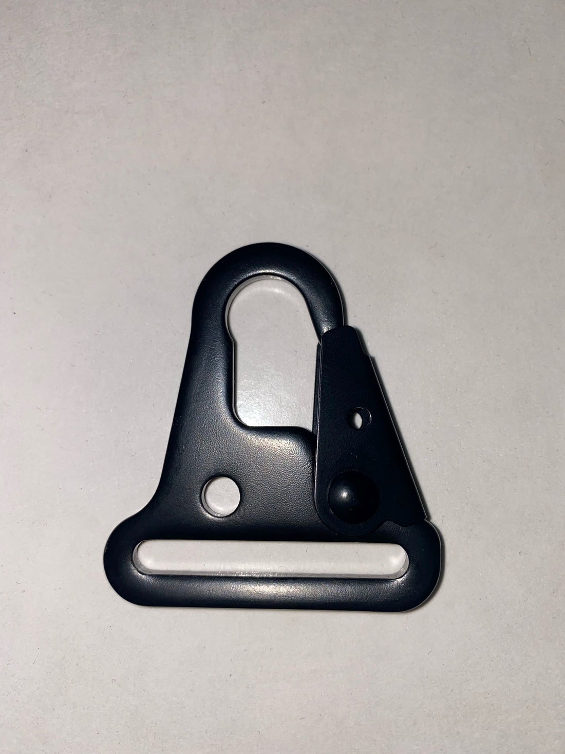 1.5in Heavy Duty HK Snap Hooks Black Metal Attach Webbing Belt Clips C ...